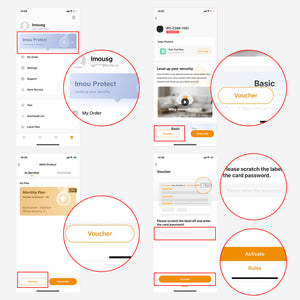 IMOU Protect Service License Key for IMOU Smart Surveillance Cameras