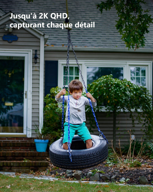 IMOU Cell Go Cámara de seguridad WiFi exterior con batería impermeable