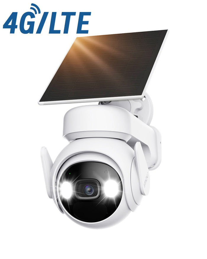 Cell PT 4G LTE 3MP 2K Caméra de sécurité cellulaire/carte SIM (Wi-Fi n