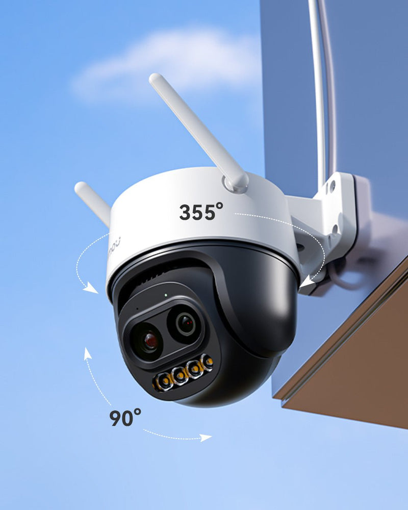 IMOU Cruiser Z – Caméra de Sécurité 3K à Double Objectif avec Zoom 12x ...