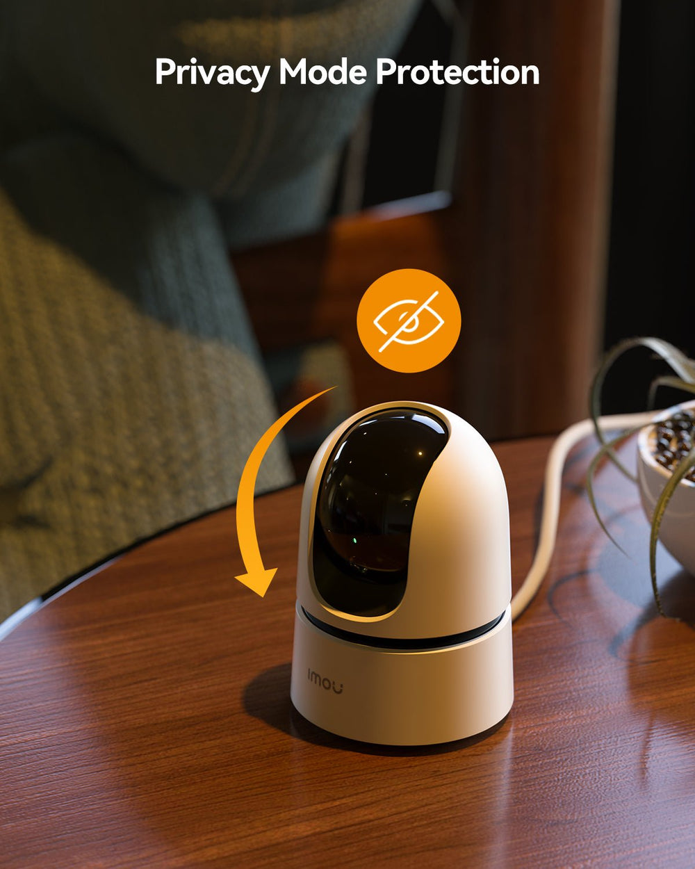 IMOU Ranger Dual 2 Lens Cámara de seguridad PT WiFi interior con detec