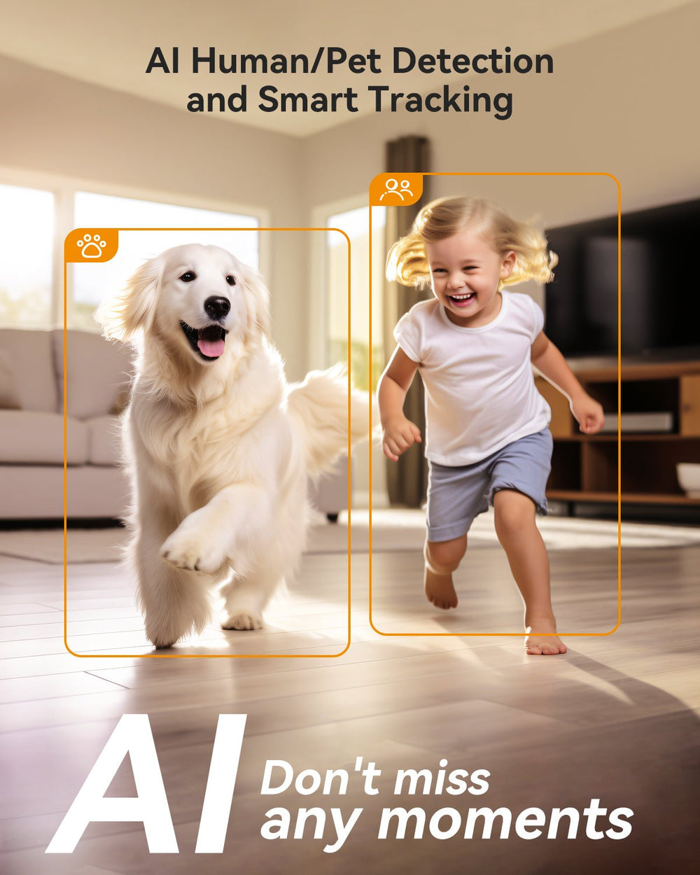 IMOU Ranger Dual 2 Lens Indoor WiFi PT Security Camera Pet Human Detec