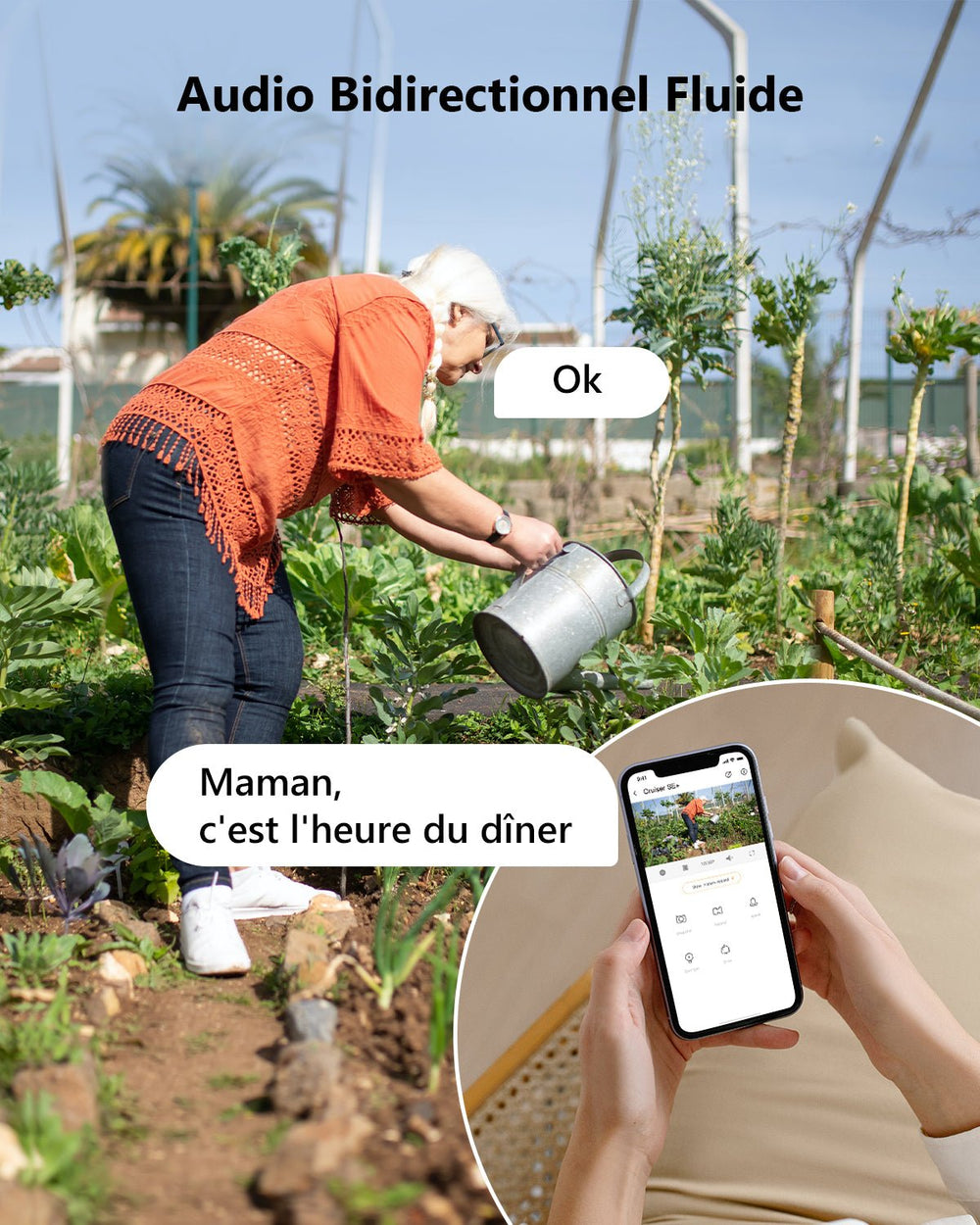 Cámara de seguridad WiFi PTZ exterior IMOU Cruiser SE+ resistente al a